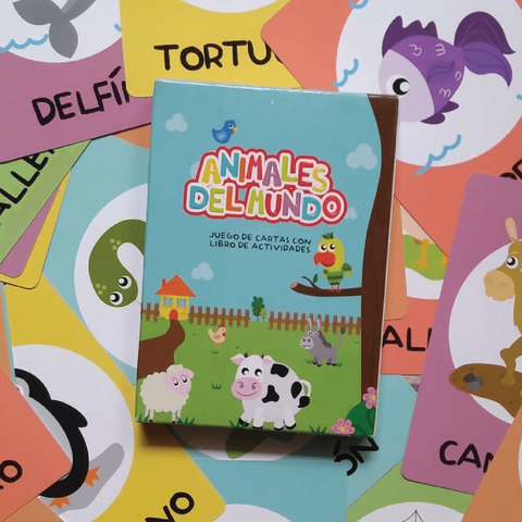 Tarjetas ANIMALS OF THE WORLD – REDIDAC