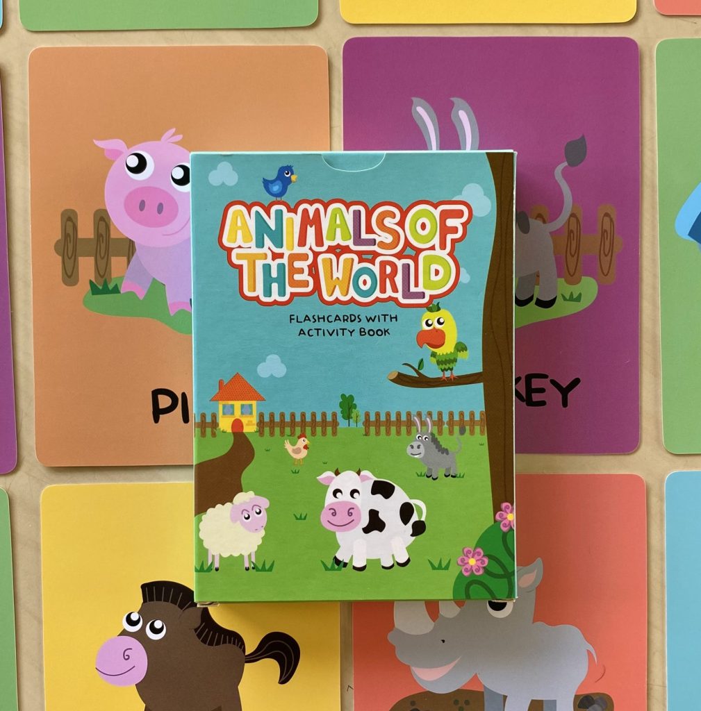 Tarjetas ANIMALS OF THE WORLD – REDIDAC