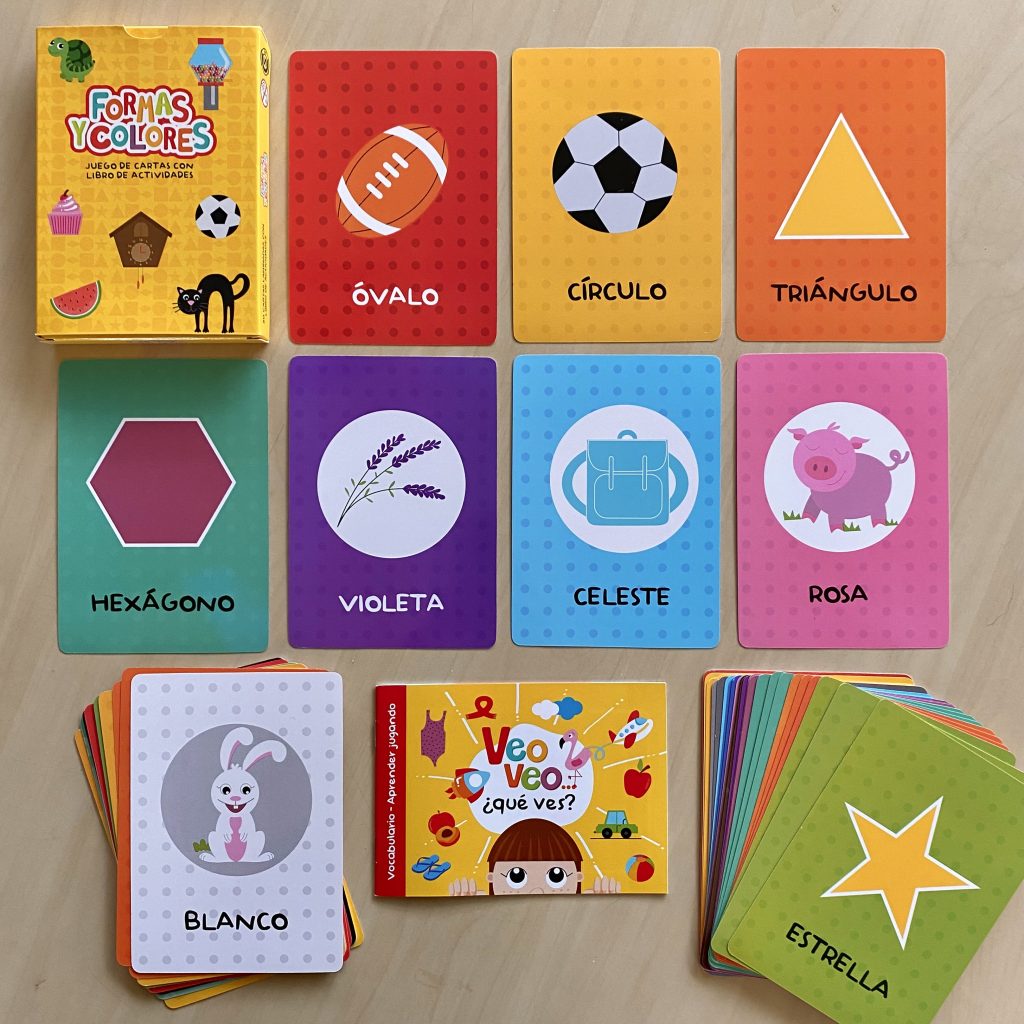 Tarjetas FORMAS Y COLORES – REDIDAC