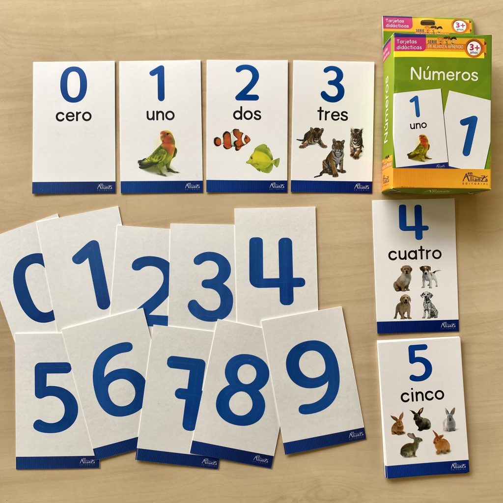 Tarjetas didácticas NÚMEROS – REDIDAC