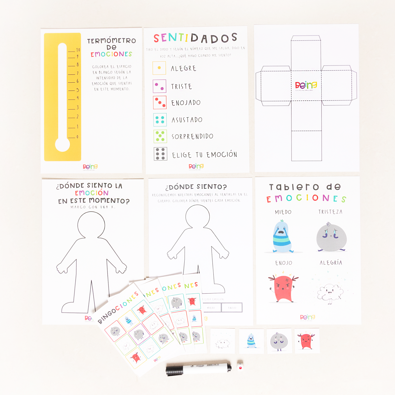 Set Conociendo Mis Emociones Redidac